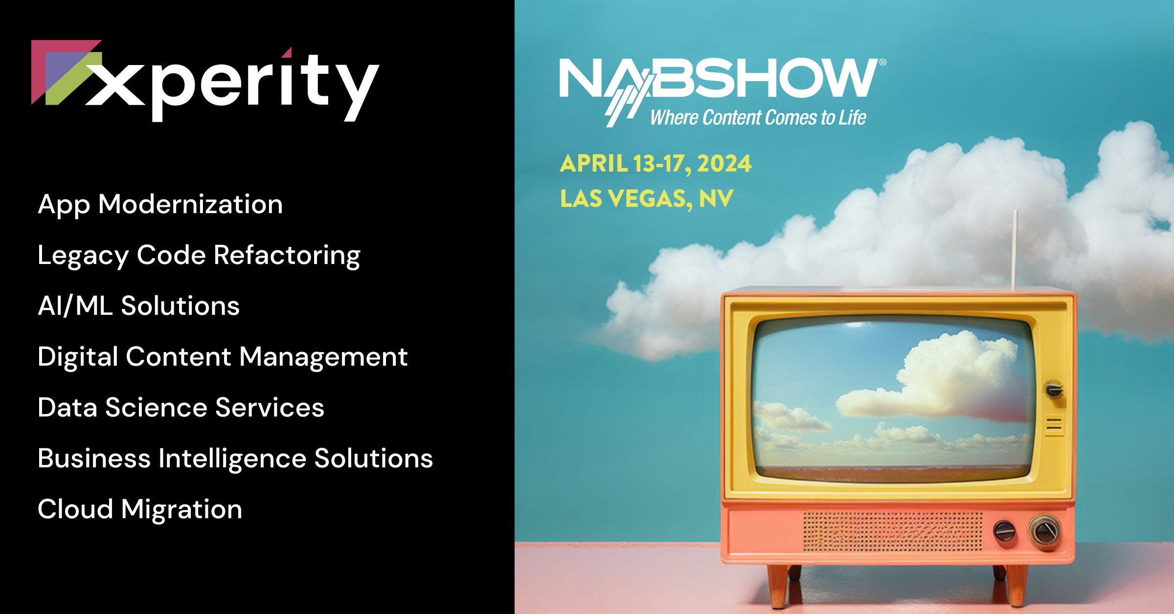 Let's Meet at NAB 2024 | Xperity